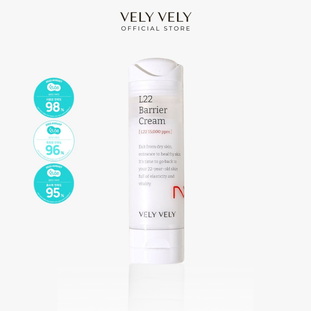 Kem Dưỡng Ẩm Tăng Đàn Hồi VELY VELY L22 Barrier Cream 50ml | Shopee ...