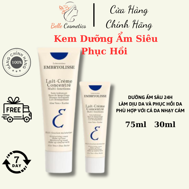 Kem Dưỡng Ẩm Embryolisse Lait Crème Concentré Siêu Phục Hồi -30ml ...