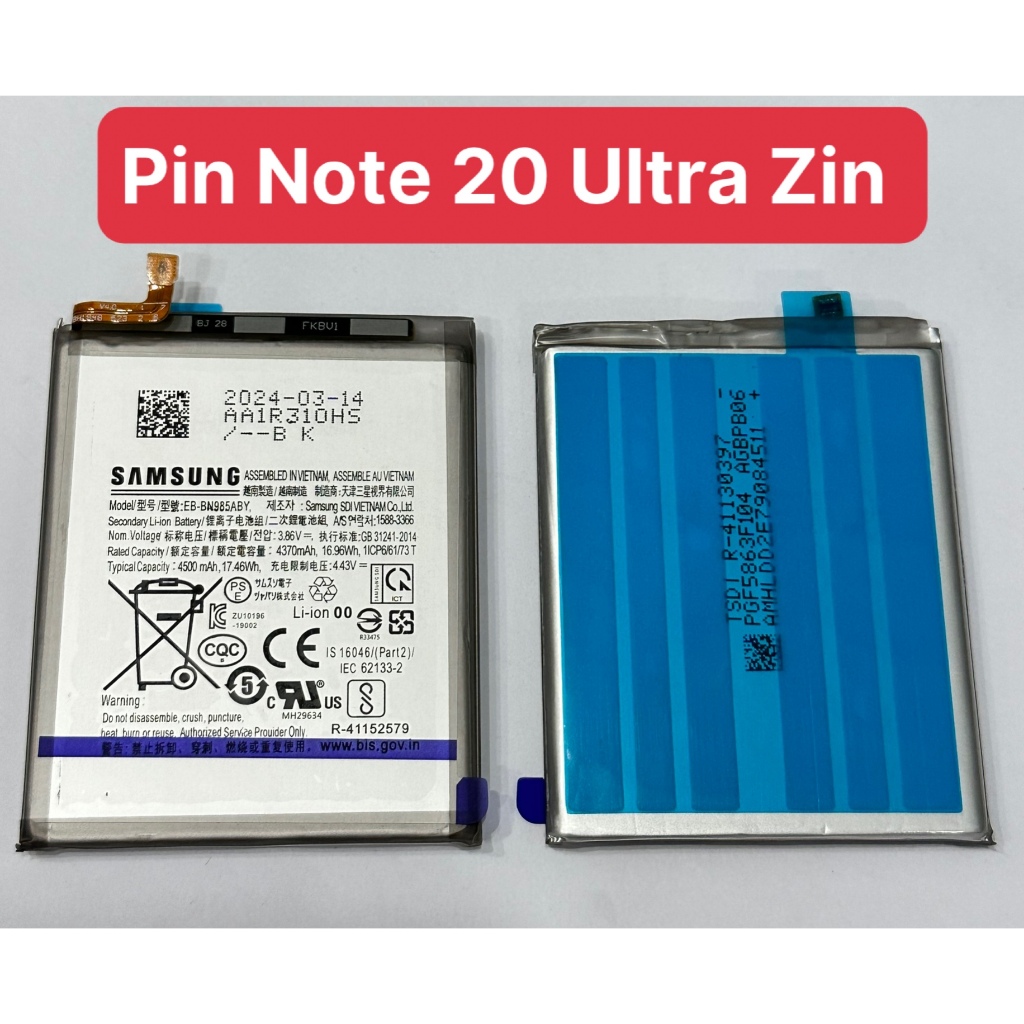 Pin Note 20 Ultra New Chính Hãng, The Battery Note 20 Ultra Original ...