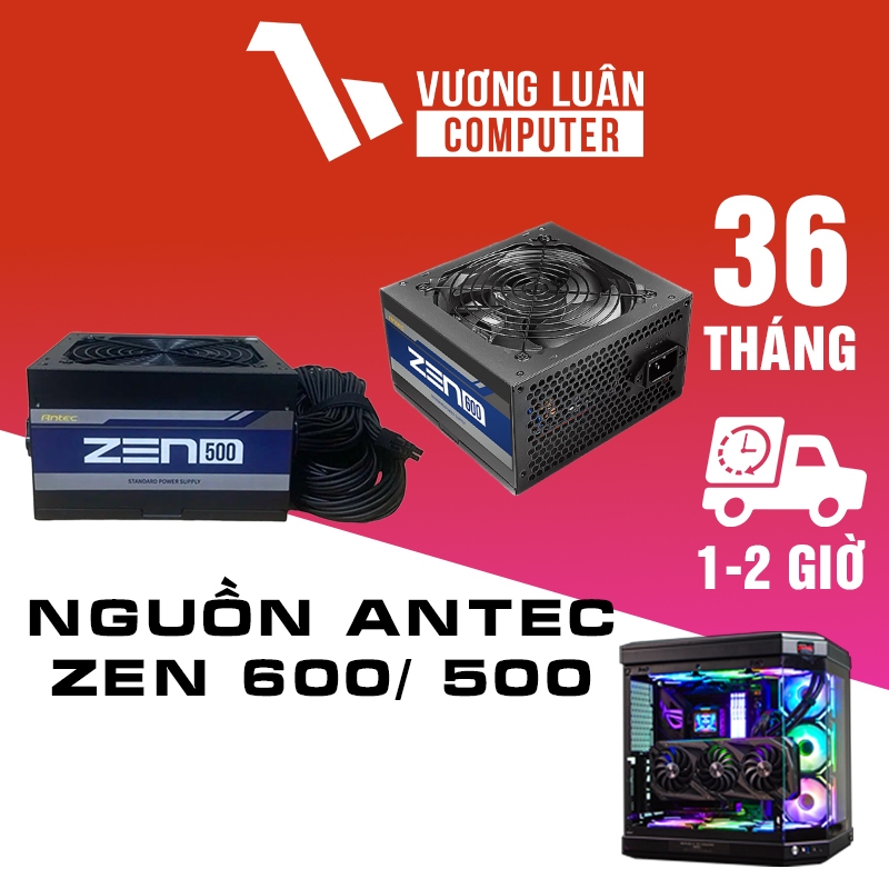 Combo 5 Nguồn máy tính ANTEC ZEN 600/ 500 công suất thực | Shopee Việt Nam