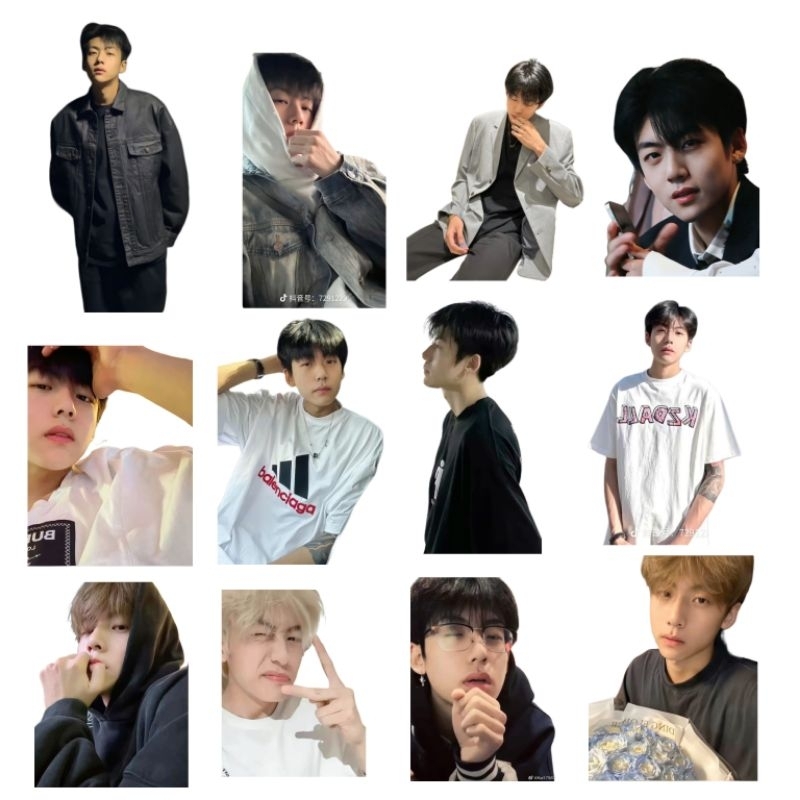 sticker Pangbowen (set 12 tấm) | Shopee Việt Nam
