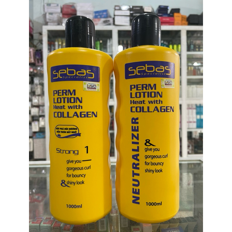 Uốn Nóng Sebas Quăn Sóng Mạnh 1000ml | Shopee Việt Nam