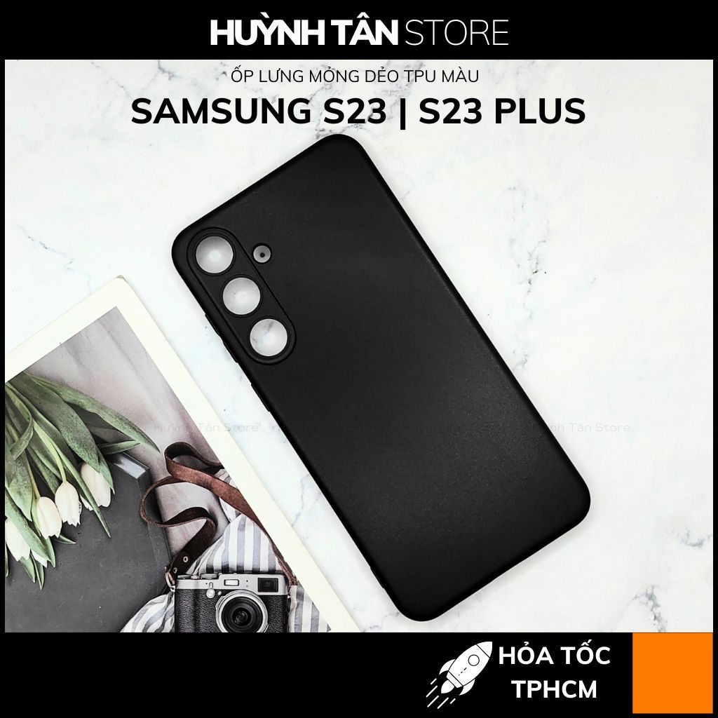 Ốp lưng samsung s23 ss s23 plus TPU màu dẻo siêu mỏng ôm sát thân máy bảo vệ camera chống trầy ...