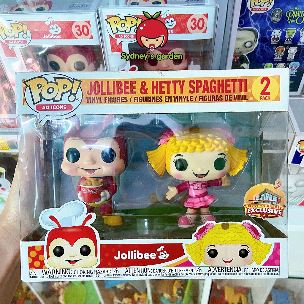 Mô hình Funko Pop POP ASIA - JOLLIBEE & HETTY SPAGHETTI (FIRST TO ...