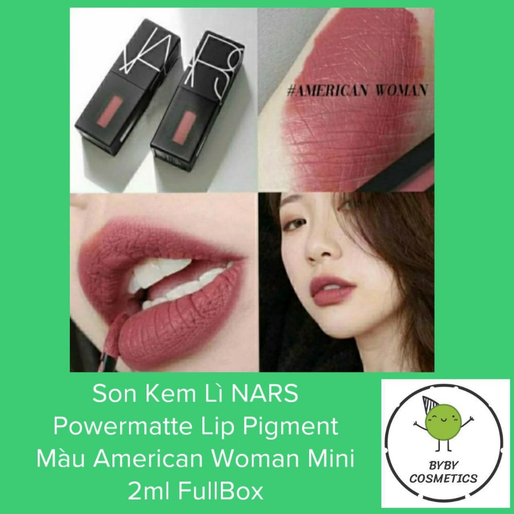 Son NARS Powermatte Lip Pigment Mini Màu 2797 American Woman 2ml Sephora | Shopee Việt Nam