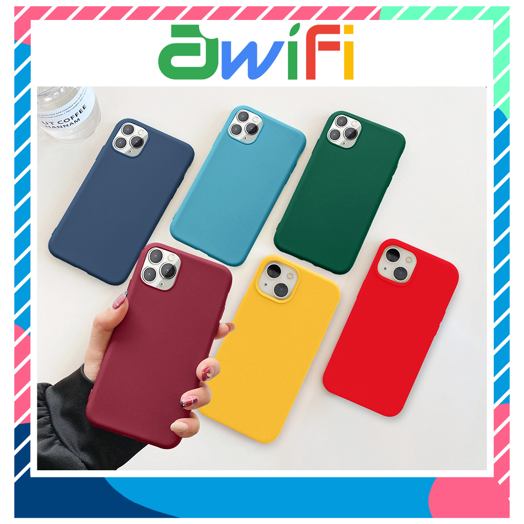 Ốp lưng iphone mềm mại basic (2) 6/6plus/6s/6splus/7/7plus/8/8plus/x/xr/xs/11/12/13/pro/max/plus ...