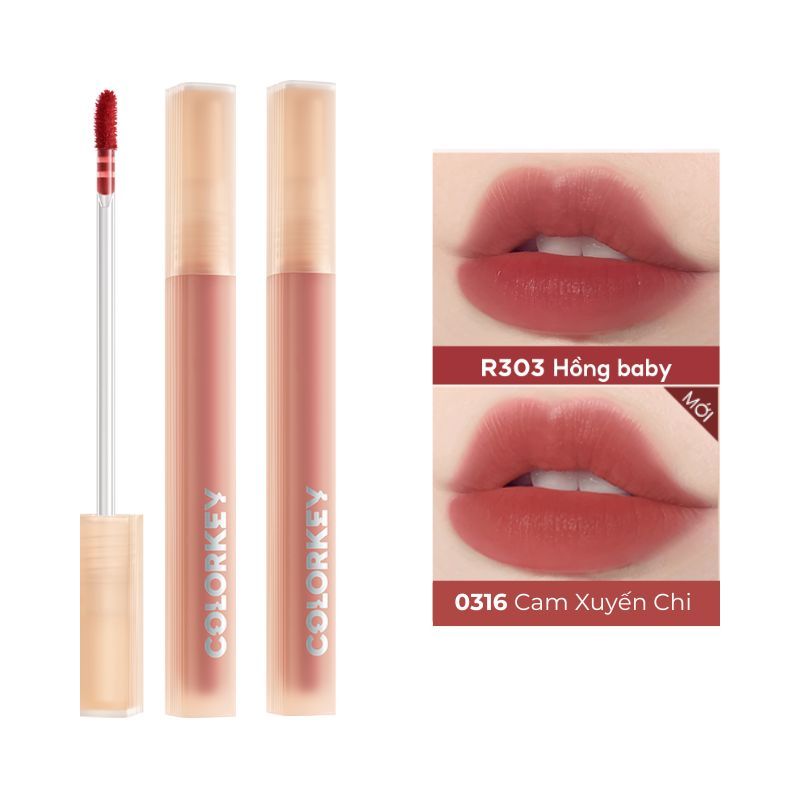 SET 2 Son Watery COLORKEY Màu Sắc Thời Thượng Không Dính Cốc 1.8g ...