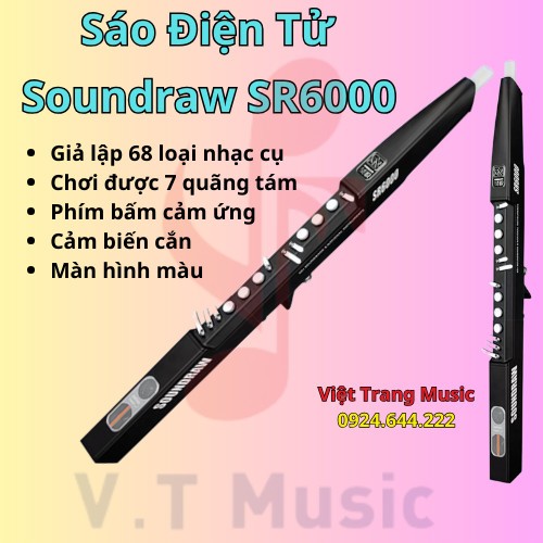 Sáo Điện Tử Soundraw SR6000 - VT Music | Shopee Việt Nam