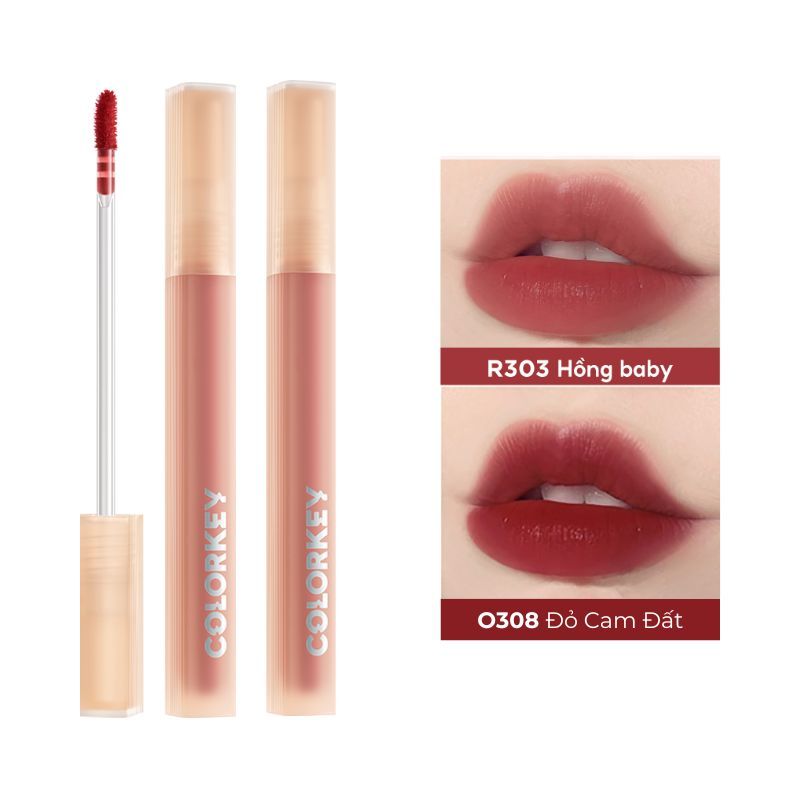 SET 2 Son Watery COLORKEY Màu Sắc Thời Thượng Không Dính Cốc 1.8g ...