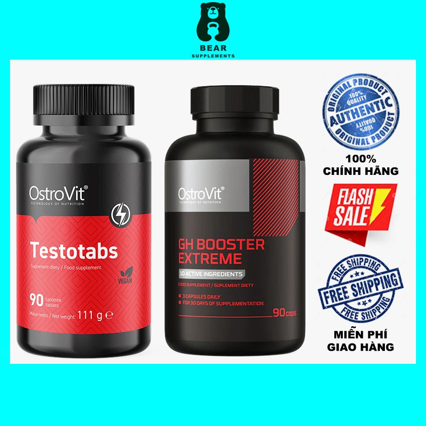 Thực Phẩm Bổ Sung OSTROVIT TESTO BOOSTER, TESTOTAB, GH BOOSTER EXTREME ...