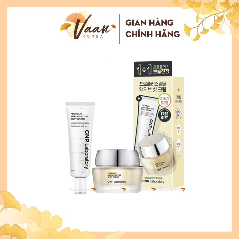 Kem dưỡng keo ong CNP Laboratory Propolis Ampule Active Shot Cream ...