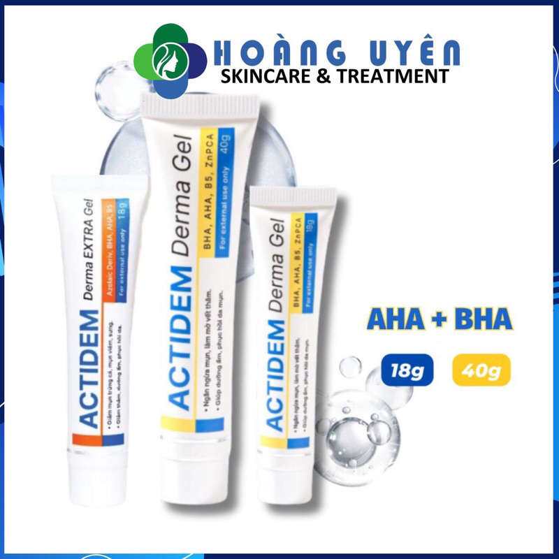 Gel giảm mụn Actidem Derma Gel 18g/40g | Shopee Việt Nam