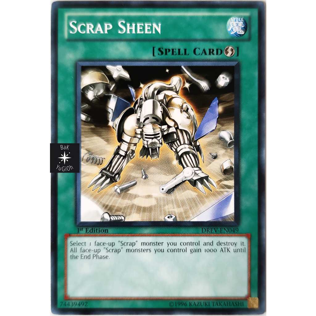 [BaK Yugioh] Scrap Sheen |EN| Common [Chính Hãng] | Shopee Việt Nam