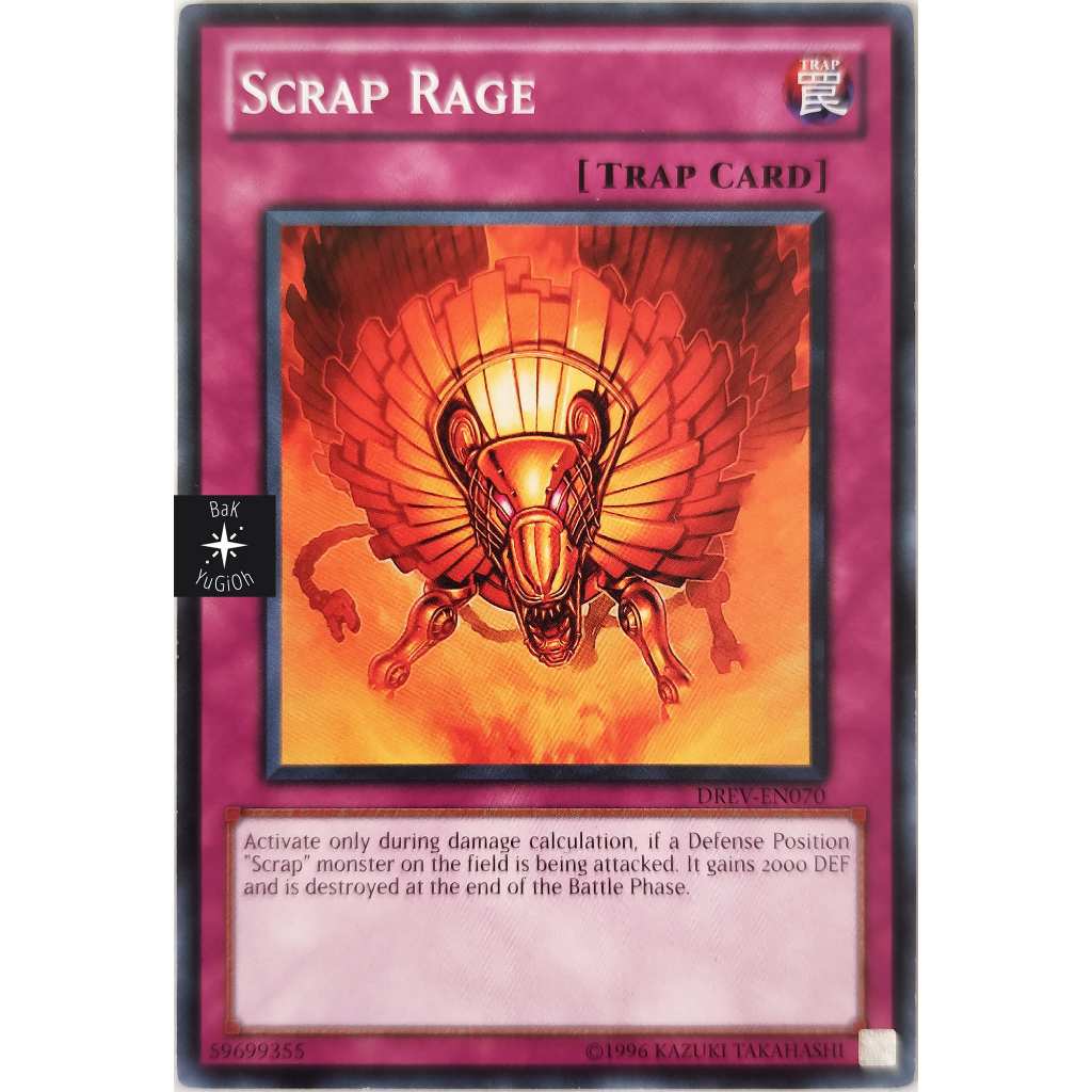 [BaK Yu-Gi-Oh!] Scrap Rage |EN| Common [Chính Hãng] | Shopee Việt Nam