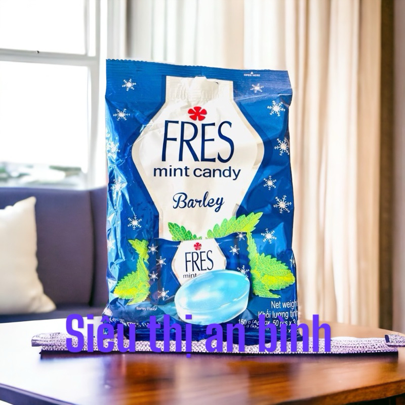 Kẹo The Bạc Hà Lúa Mạch Fres Barley Mint Candy (Gói 150g) | Shopee Việt Nam