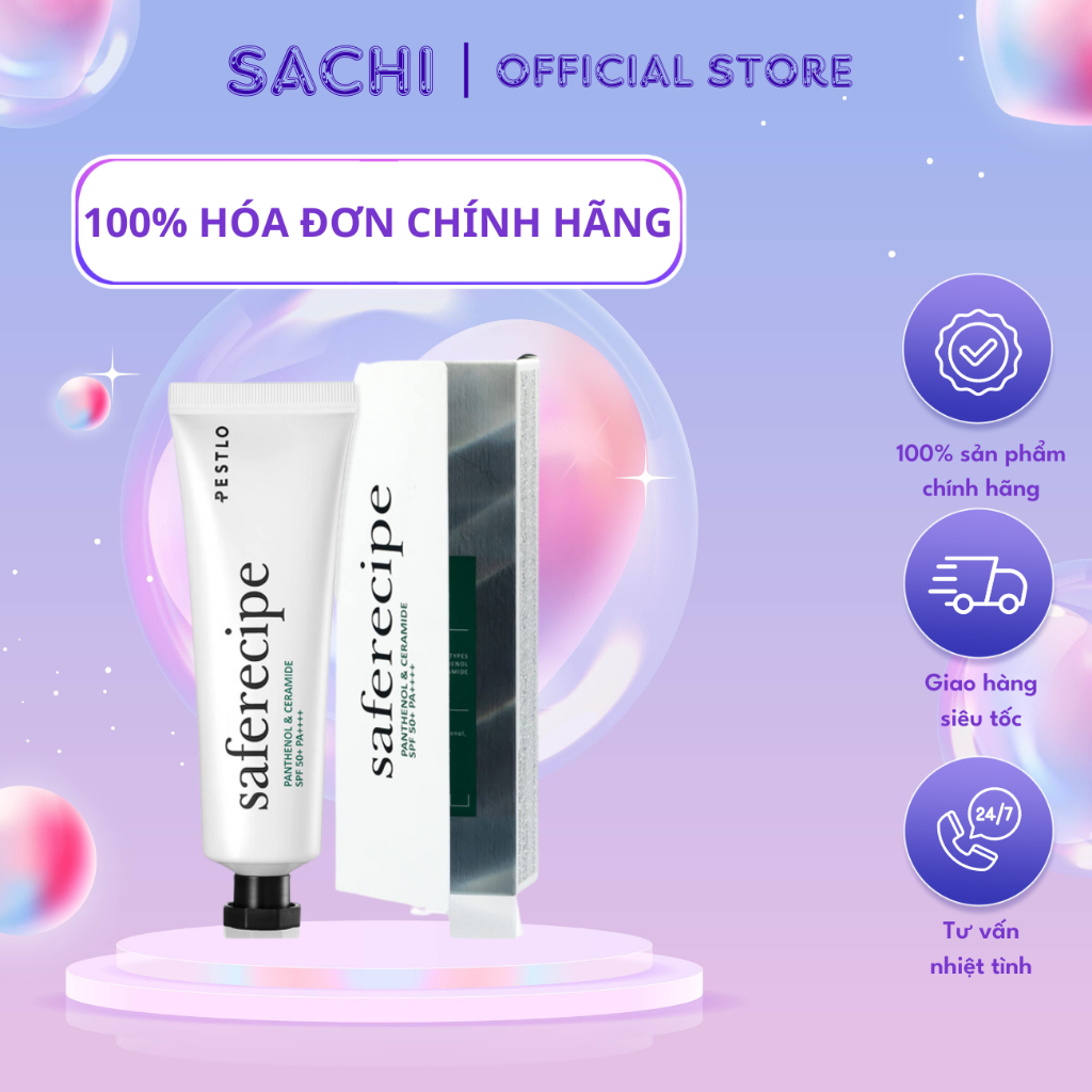 Kem chống nắng PESTLO Safe Recipe Sun Essence SPF50 PA++++ 50ml ...