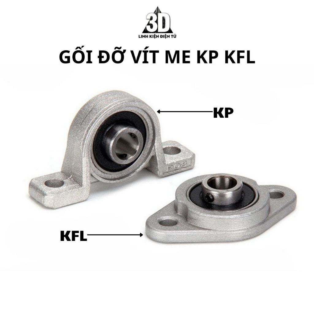 Gối đỡ vít me KP08 KFL08 KP000 KFL000 KP001 KFL001 dành cho máy in 3D ...