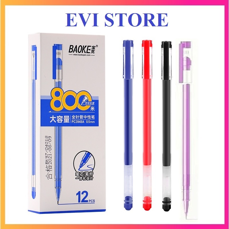 Bút gel nước Baoke PC3948 / 3948 ngòi 0.5mm êm trơn mực nhanh khô ...