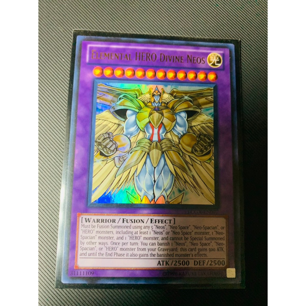 Thẻ bài Yugioh: Elemental Hero Divine Neos - LCGX-EN077 - Ultra Rare ...