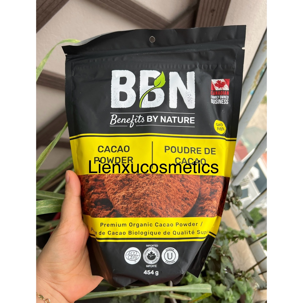 Bột cacao hữu cơ BBN (Benefits by nature) premium organic cacao powder ...