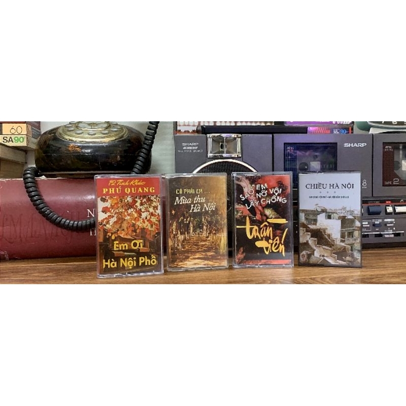 Combo 4 băng cassette nhạc tổng hợp hay | Shopee Việt Nam