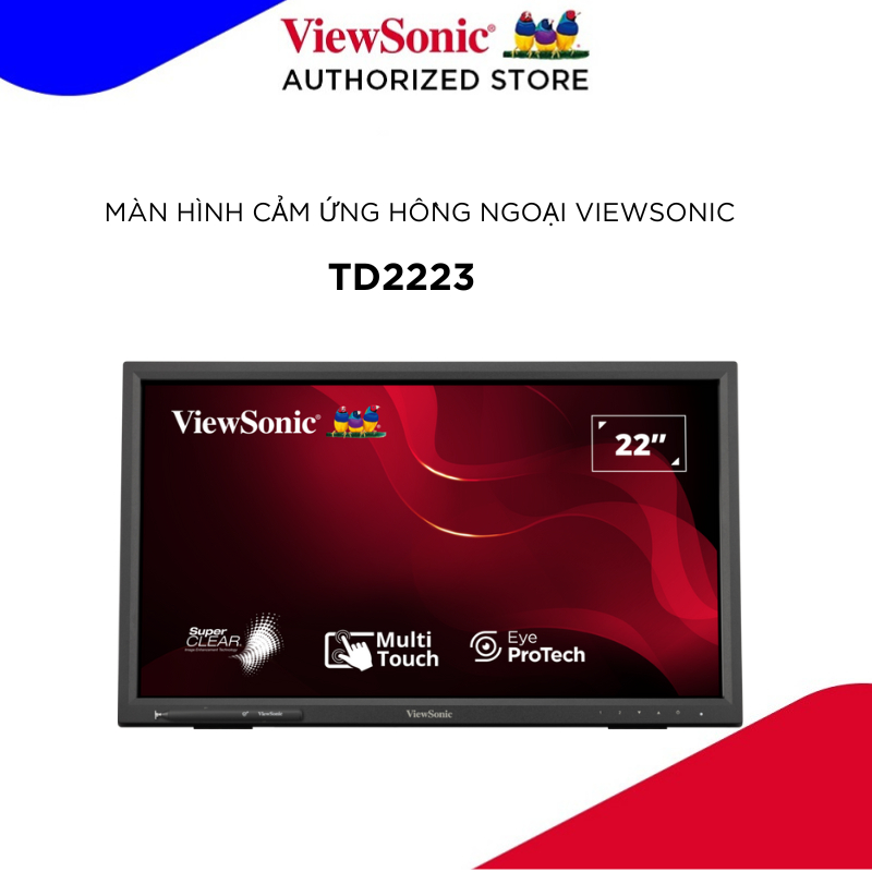 Màn Hình Cảm Ứng Hồng Ngoại Viewsonic TD2223 22″ FHD TN 60Hz (HDMI,VGA ...