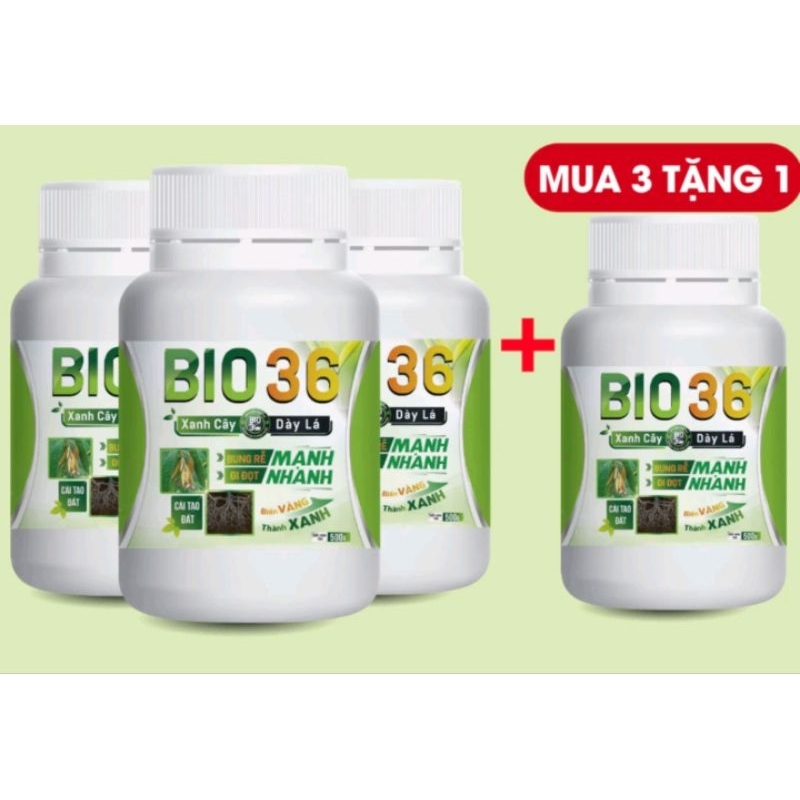 [CHÍNH HÃNG] Bio 36 500g, mua 3 tặng 1, siêu kích rễ, đi đọt nhanh ...