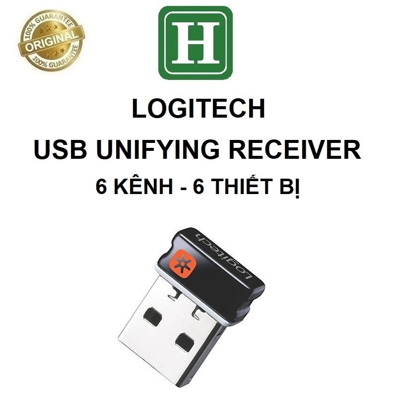 Đầu thu chuột, bàn phím logitech, logitech unifying usb receiver ...