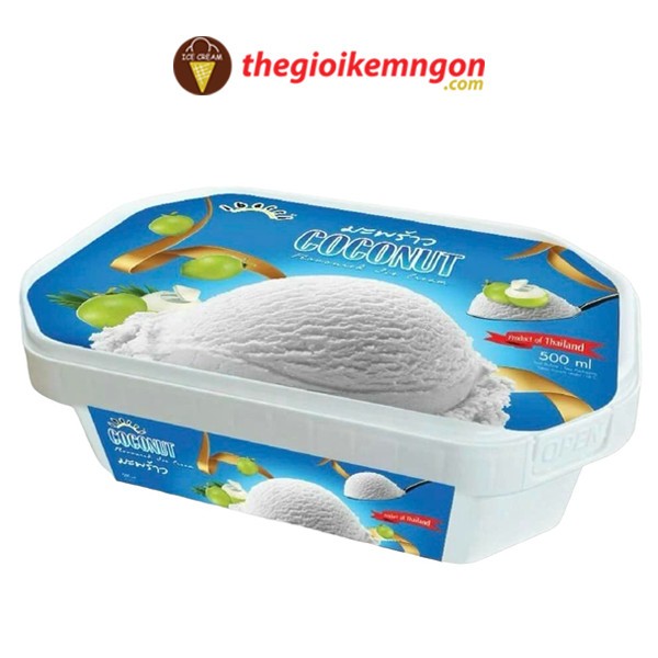 Kem hộp dừa iberri Coconut Thái Lan (500ML) | Shopee Việt Nam