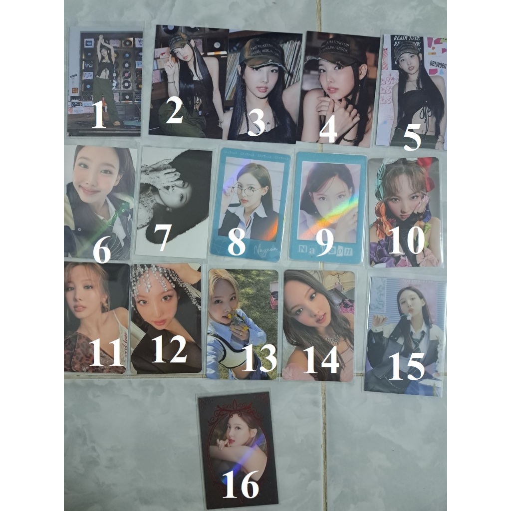 CARD CHÍNH HÃNG TWICE NAYEON / IM NAYEON NA YEON | Shopee Việt Nam