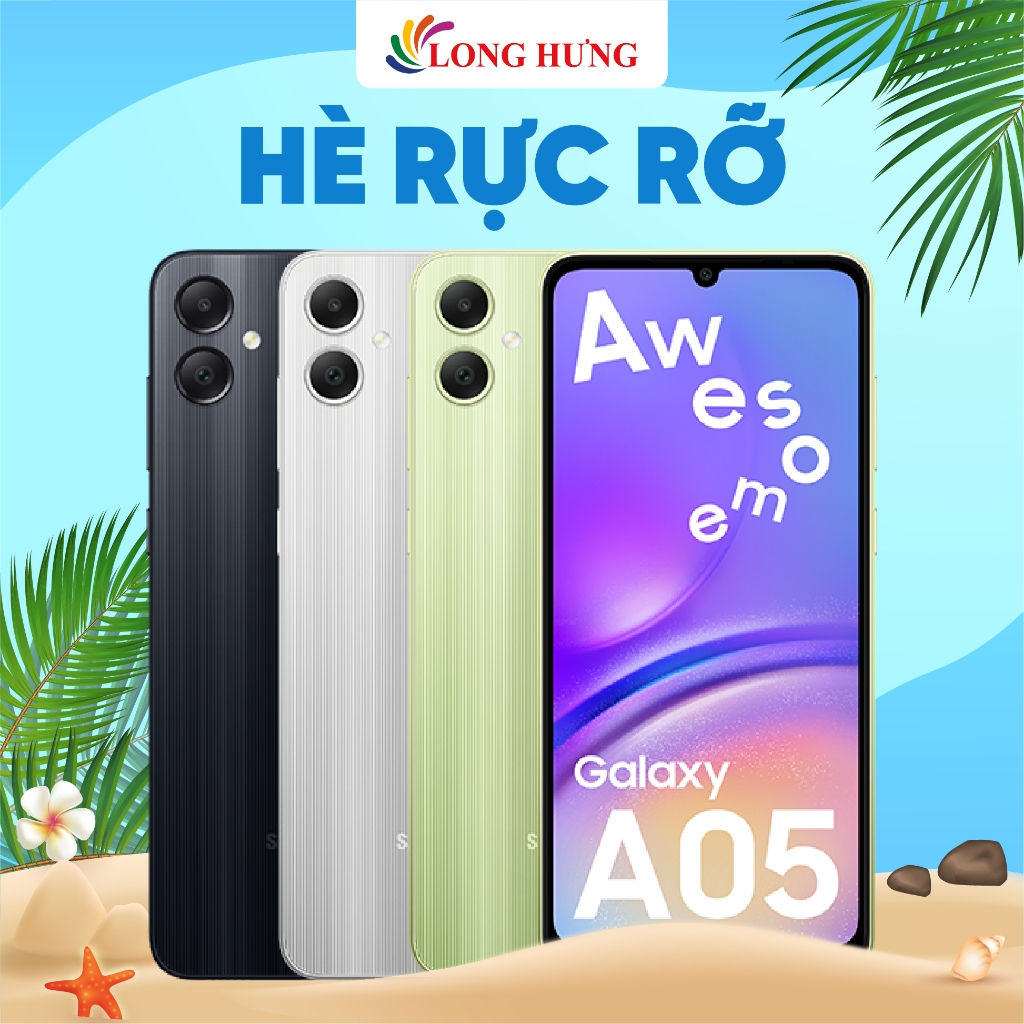 [Mã ELSS255 giảm 10% tối đa 3TR] Điện thoại Samsung Galaxy A05 (4GB ...