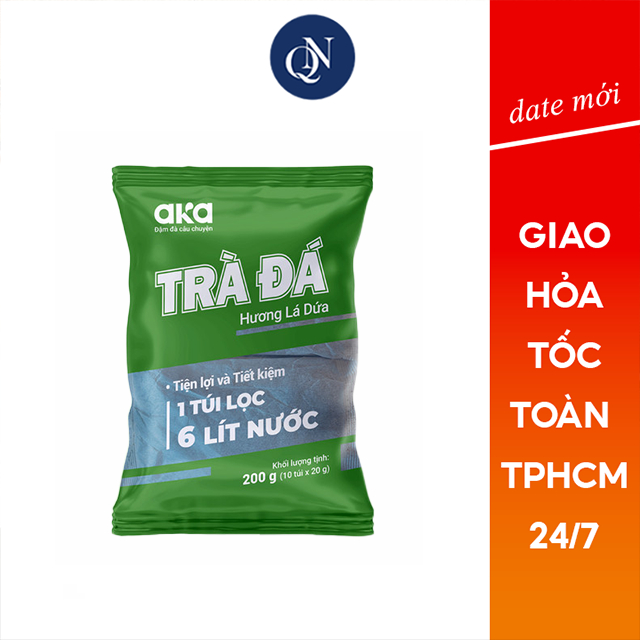 Trà Đá Túi Lọc AKA Túi 200G (10 TÚI X 20G) - Hương Lá Dứa Thanh Nhẹ ...