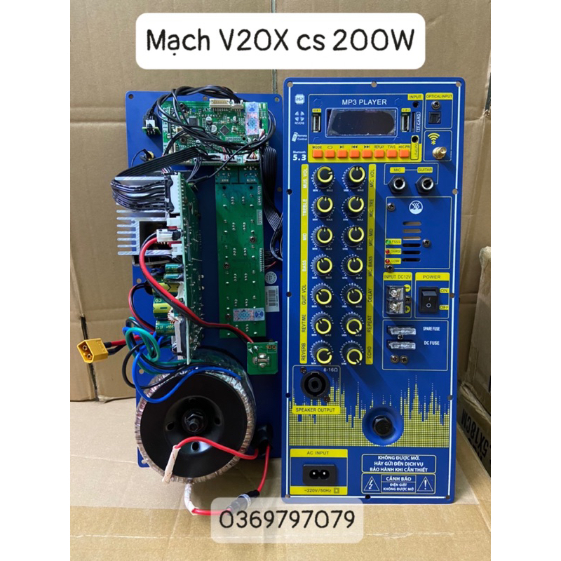 MẠCH LOA KÉO V20X CÔNG SUẤT 200W | Shopee Việt Nam