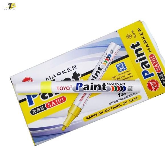 BÚT SƠN TOYO Paint Marker SA101 - Bút repaint Đánh Dấu Lốp Xe, Giày Dép ...