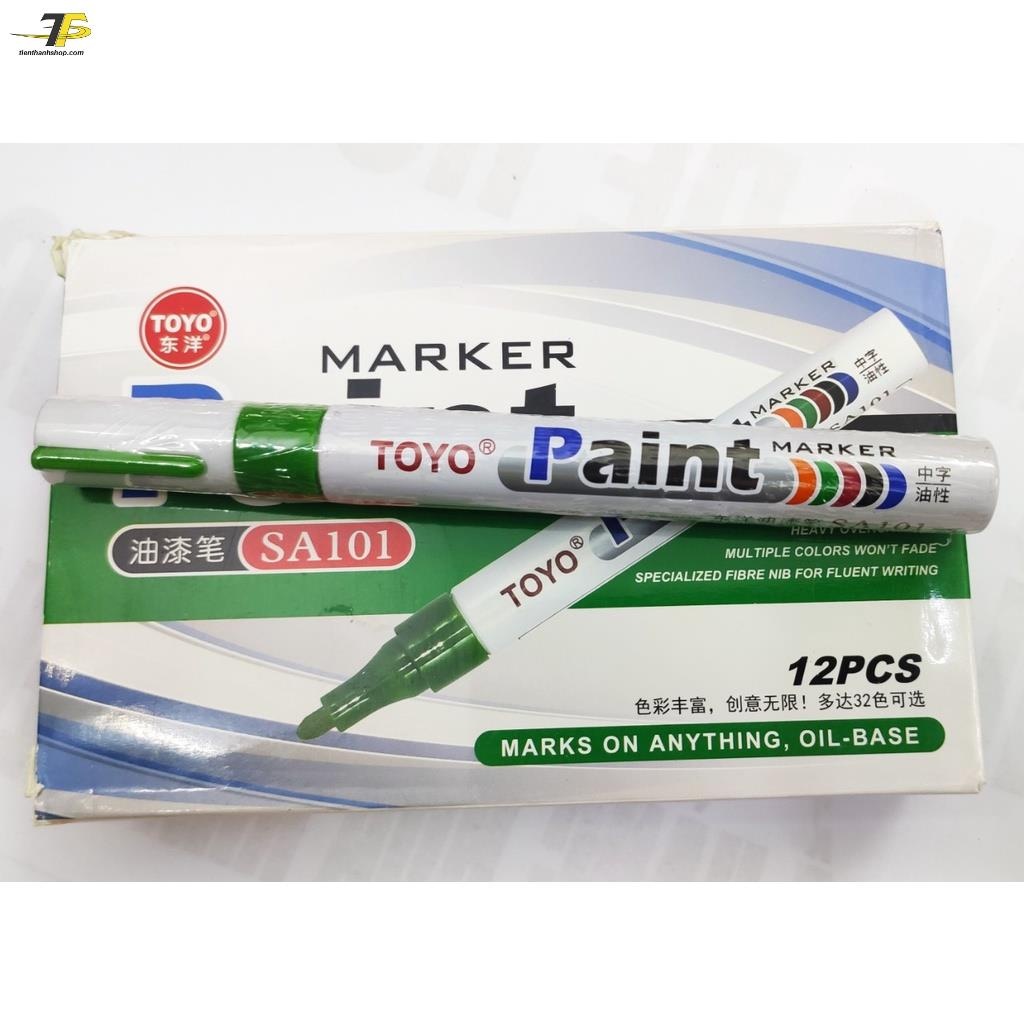 BÚT SƠN TOYO Paint Marker SA101 - Bút repaint Đánh Dấu Lốp Xe, Giày Dép | Shopee Việt Nam