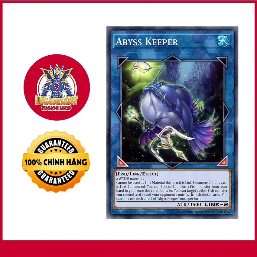 [Thẻ Bài Yugioh Chính Hãng] Abyss Keeper | Shopee Việt Nam
