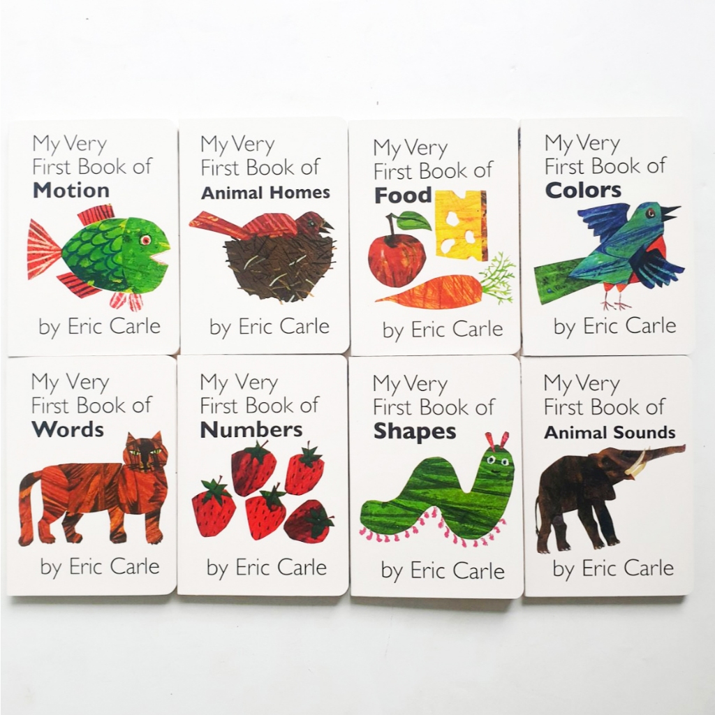 Sách My Very First Book of - Eric Carle, sách bìa cứng 8 cuốn nhập khẩu ...