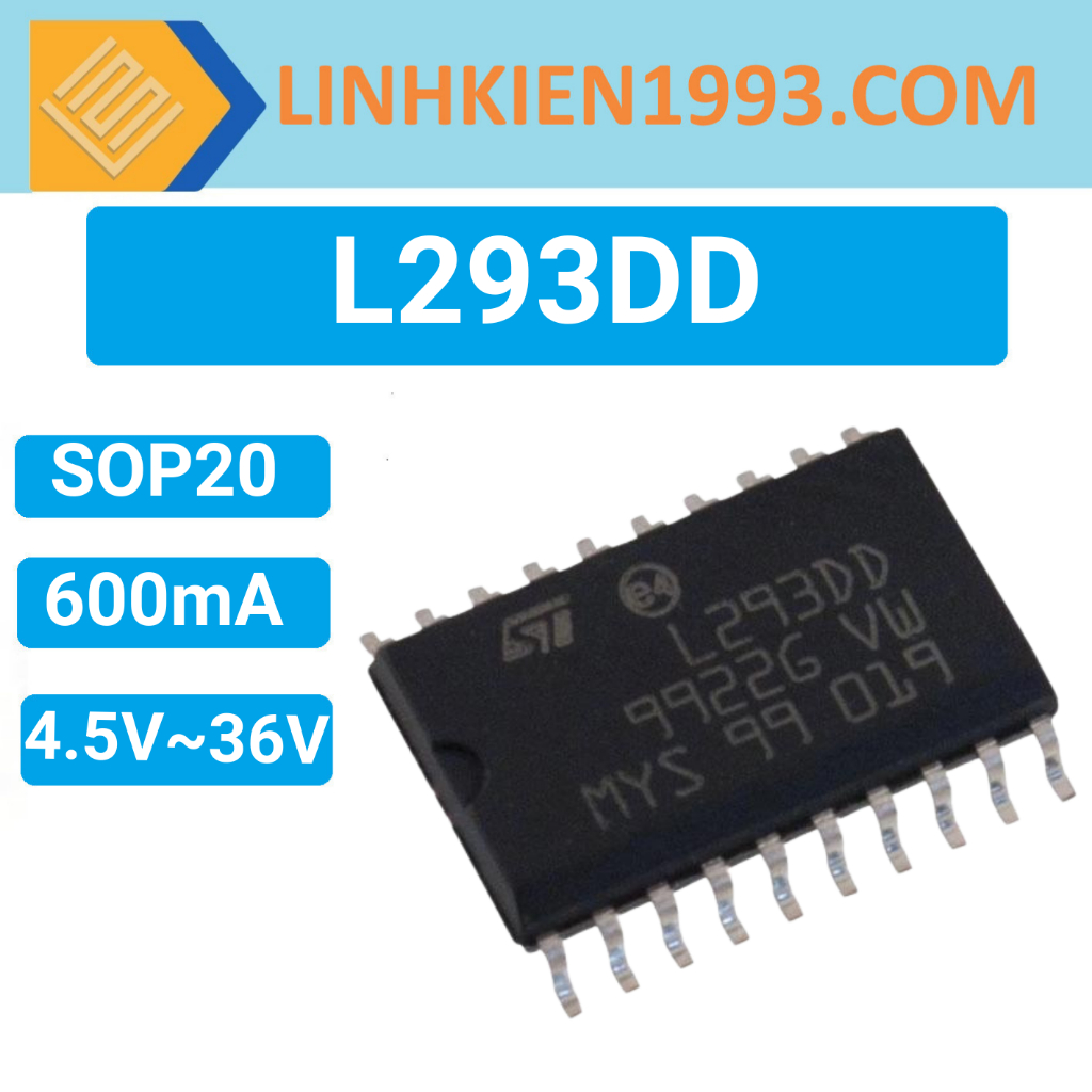 IC điều khiển động cơ L293DD SOP20 | Shopee Việt Nam