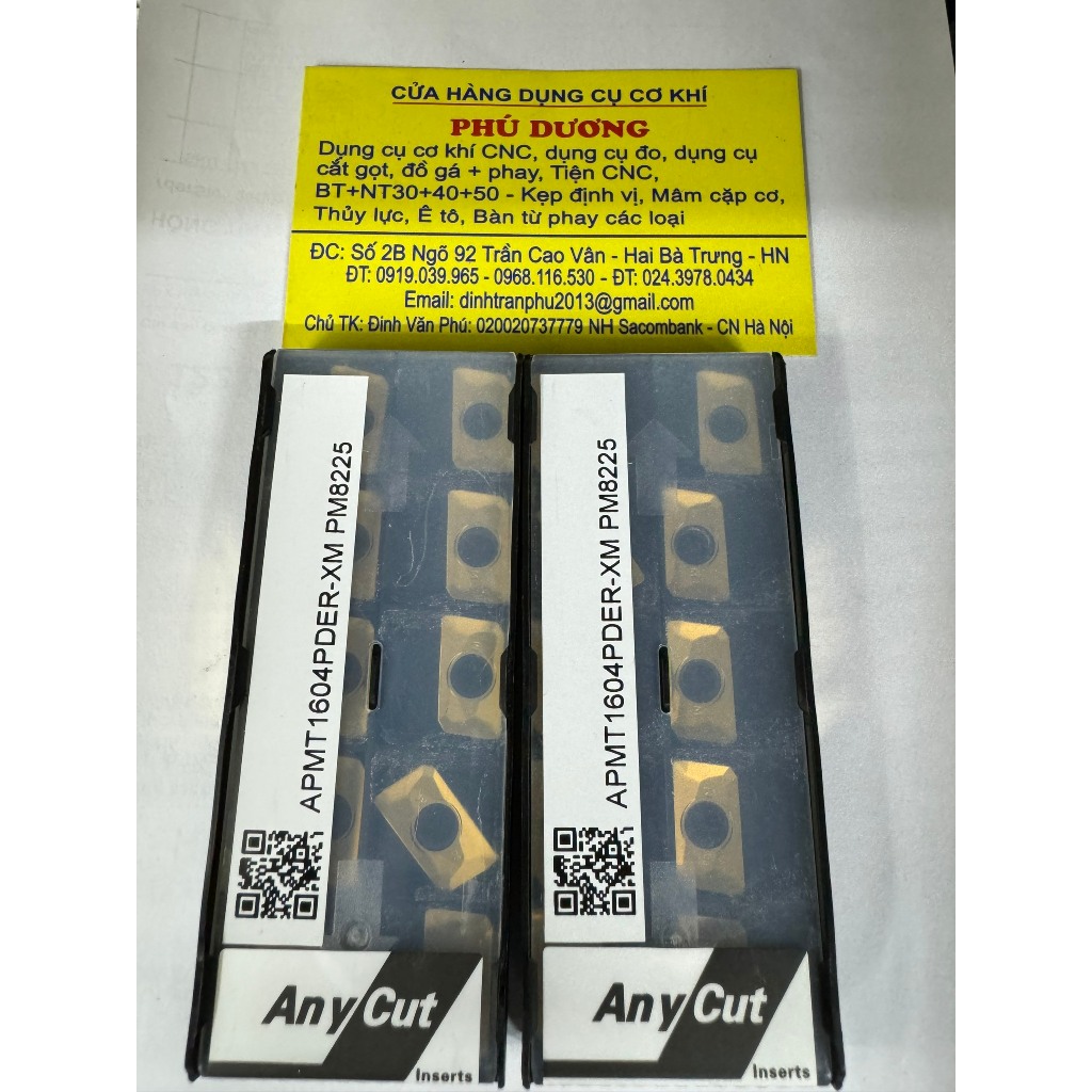 Hộp chíp phay thép- inox APMT1604 PDER- XM | Shopee Việt Nam