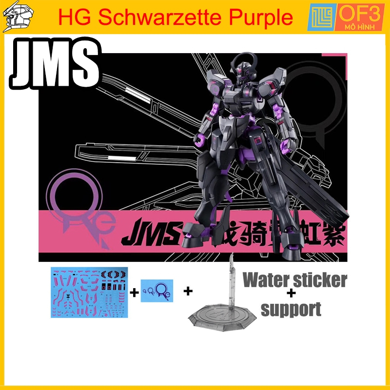 Mô Hình Lắp Ráp JMS HG WFM 1/144 GUNDAM SCHWARZETTE Purple WITCH FROM ...