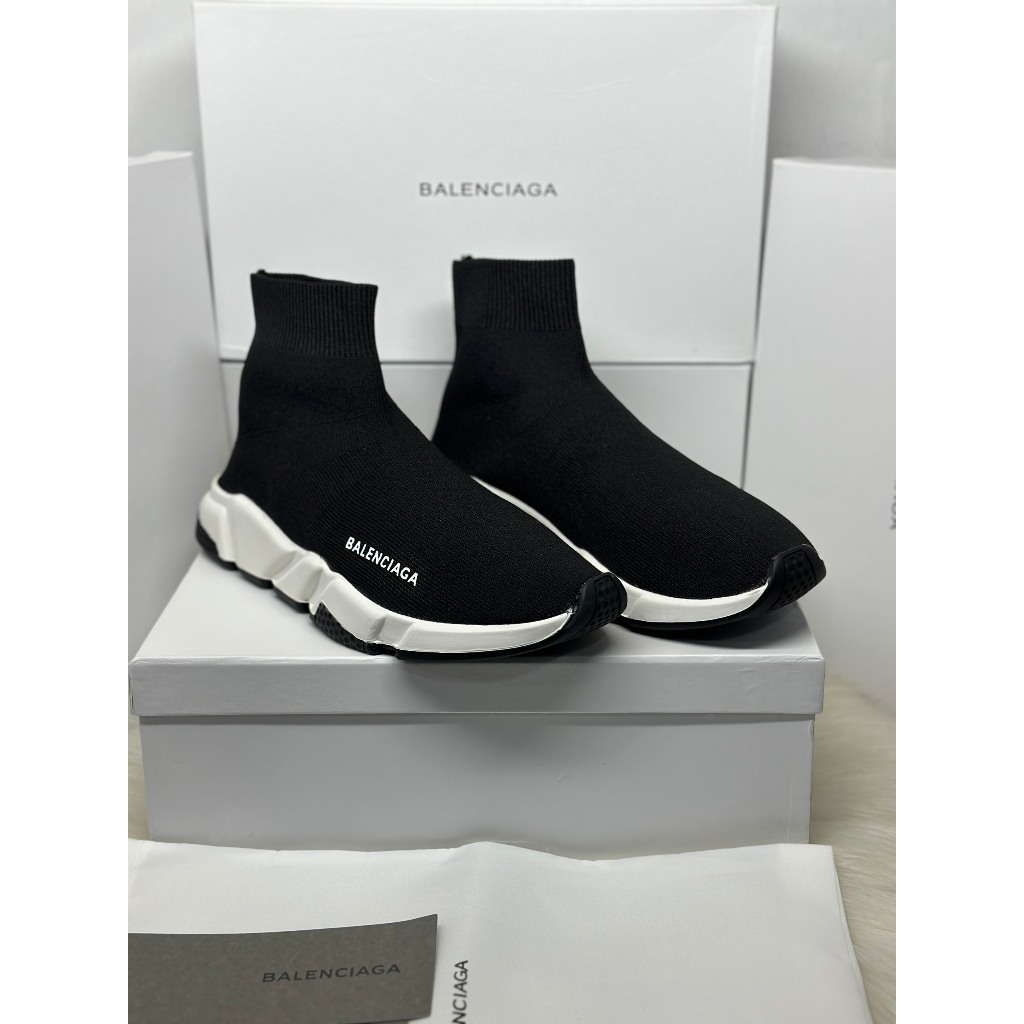 Giày balenciaga speed Cổ Chun cao cấp , Giầy balen speed cổ cao nam nữ ...