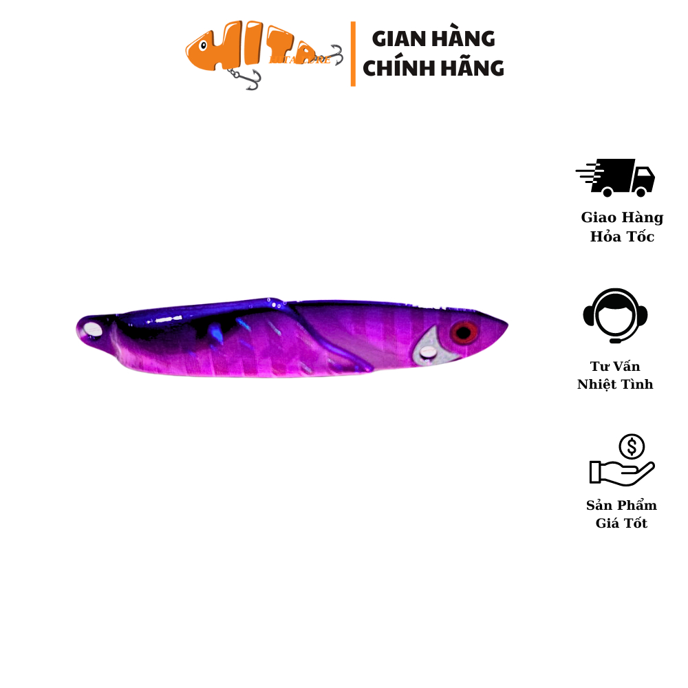 Mồi lure Otter micro Jig Spoon nặng 7g chuyên cho UL/L | Shopee Việt Nam