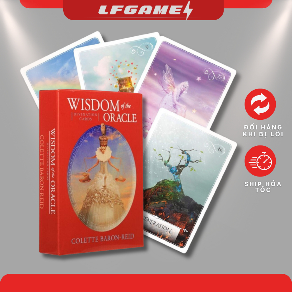 Bộ bài WISDOM OF THE ORACLE bói bài tarot oracle [MUA 2 BỘ BẤT KÌ TẶNG ...