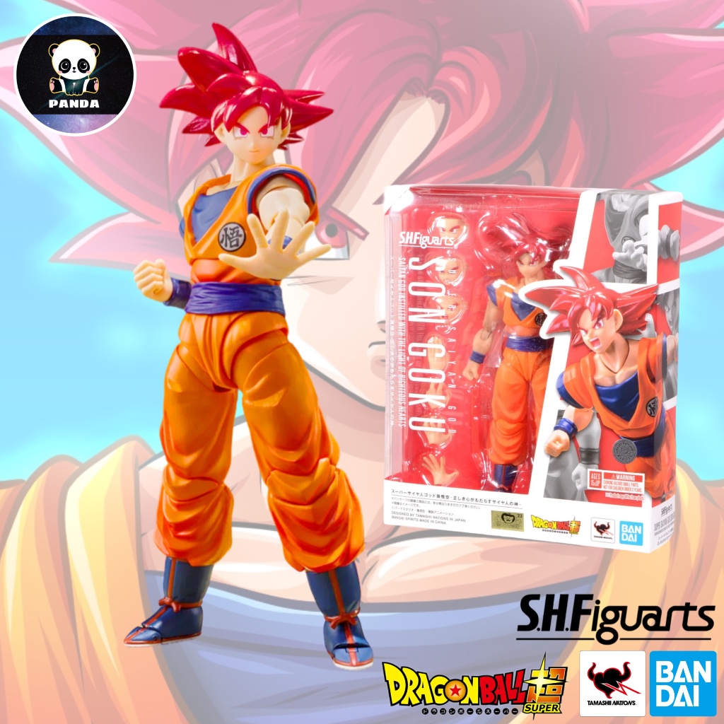 HÀNG CÓ SẴN - Mô Hình Son Goku Super Saiyan God SHF Dragon Ball Super ...