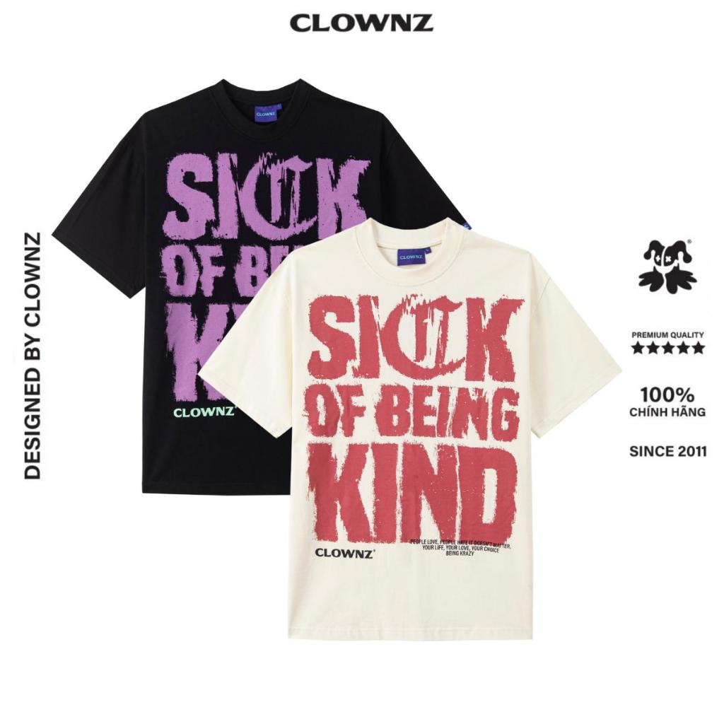 Áo phông ClownZ SOBK T-shirt form rộng áo đẹp tay lỡ cổ tròn cao cấp áo ...