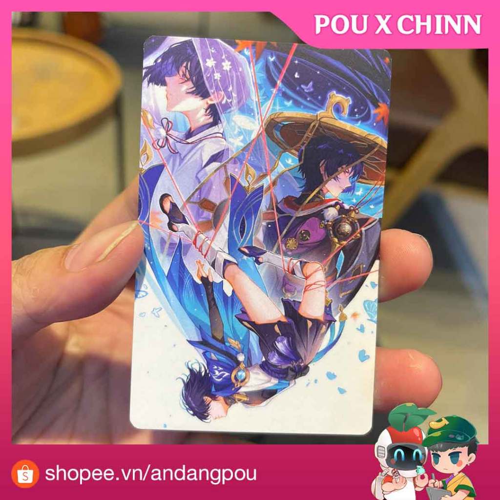 [Gacha card] Genshin Impact fanart bởi Pou x Chinn | Shopee Việt Nam
