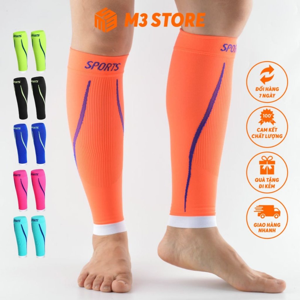 Bó Bắp Chân Chạy Bộ Nam Nữ Bó Calf Chạy Trail Đạp Xe Đá Bóng Tập Luyện ...