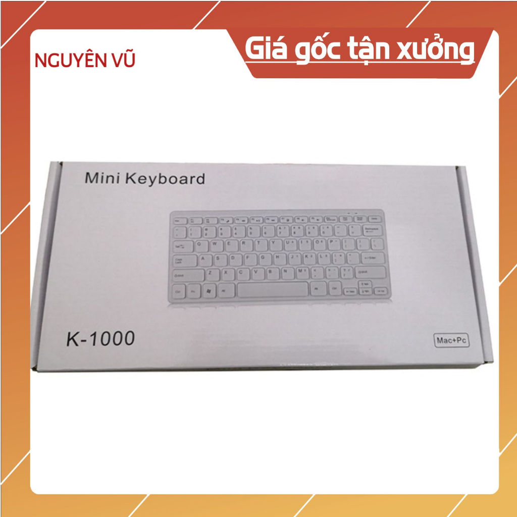 Bàn Phím Máy Tính Mini Keyboard K1000 | Shopee Việt Nam