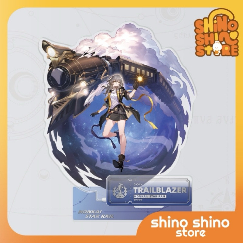 [có sẵn] mô hình standee acrylic NHÀ KHAI PHÁ TRAILBLAZER STELLA honkai ...