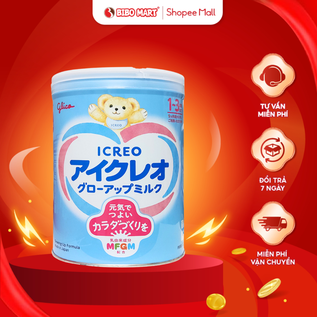 Sữa Bột Glico Icreo Số 1 Grow Up Milk Nội Địa Nhật Phát Triển Toàn Diện ...